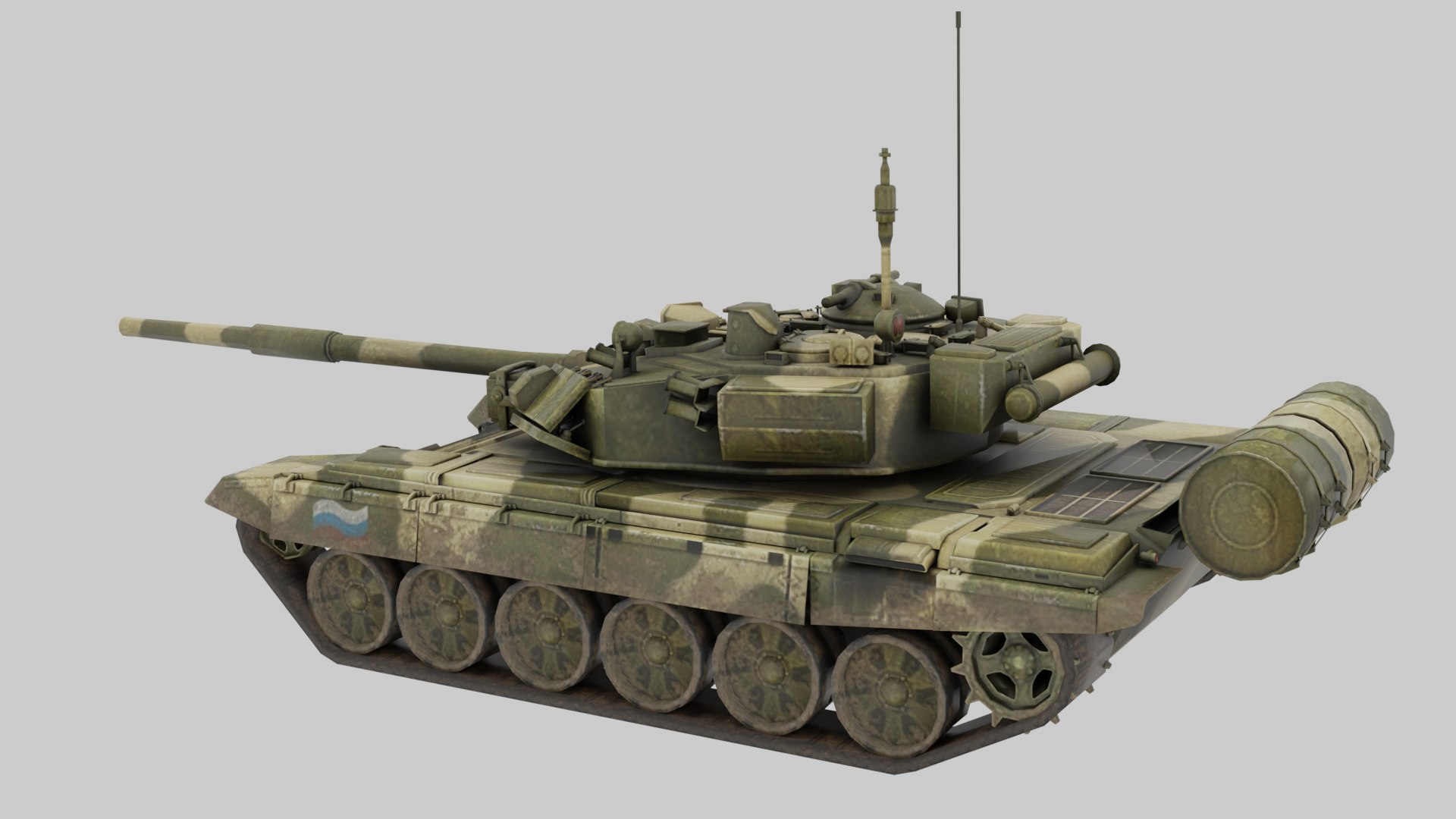 3D Russian T90 Battle Tank Model - TurboSquid 1925257