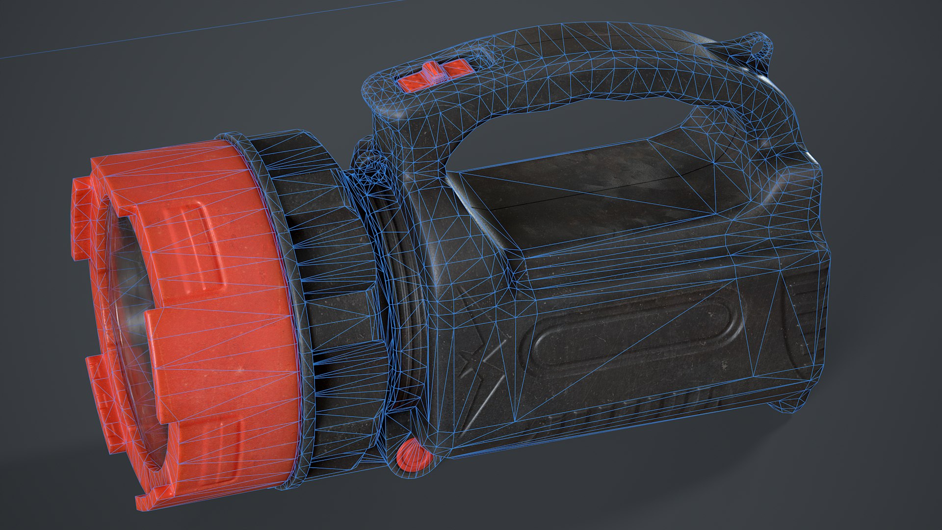 FlashLight 3D Model - TurboSquid 2136445