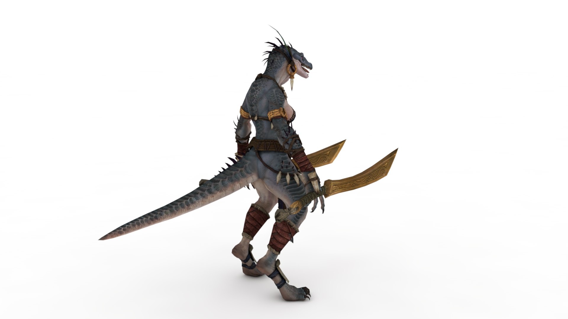 Lizardmen model - TurboSquid 1946303