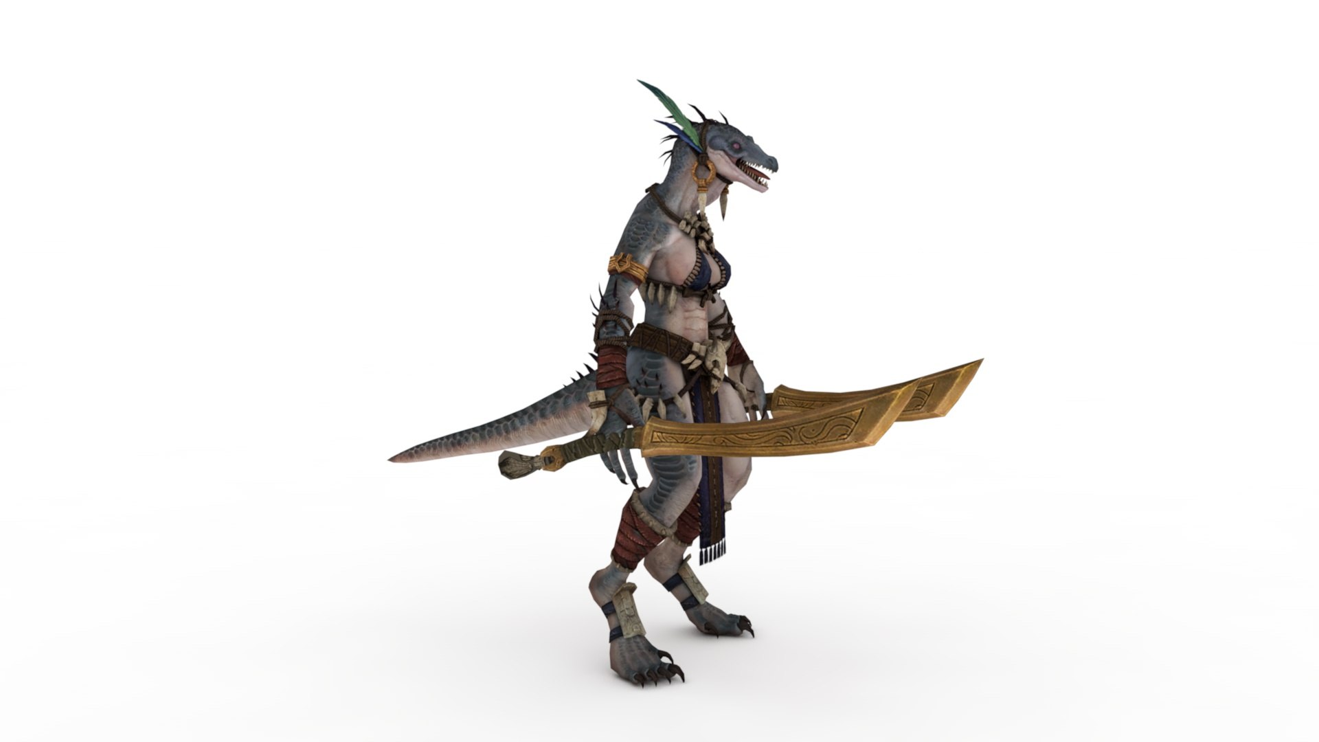 Lizardmen Model - TurboSquid 1946303