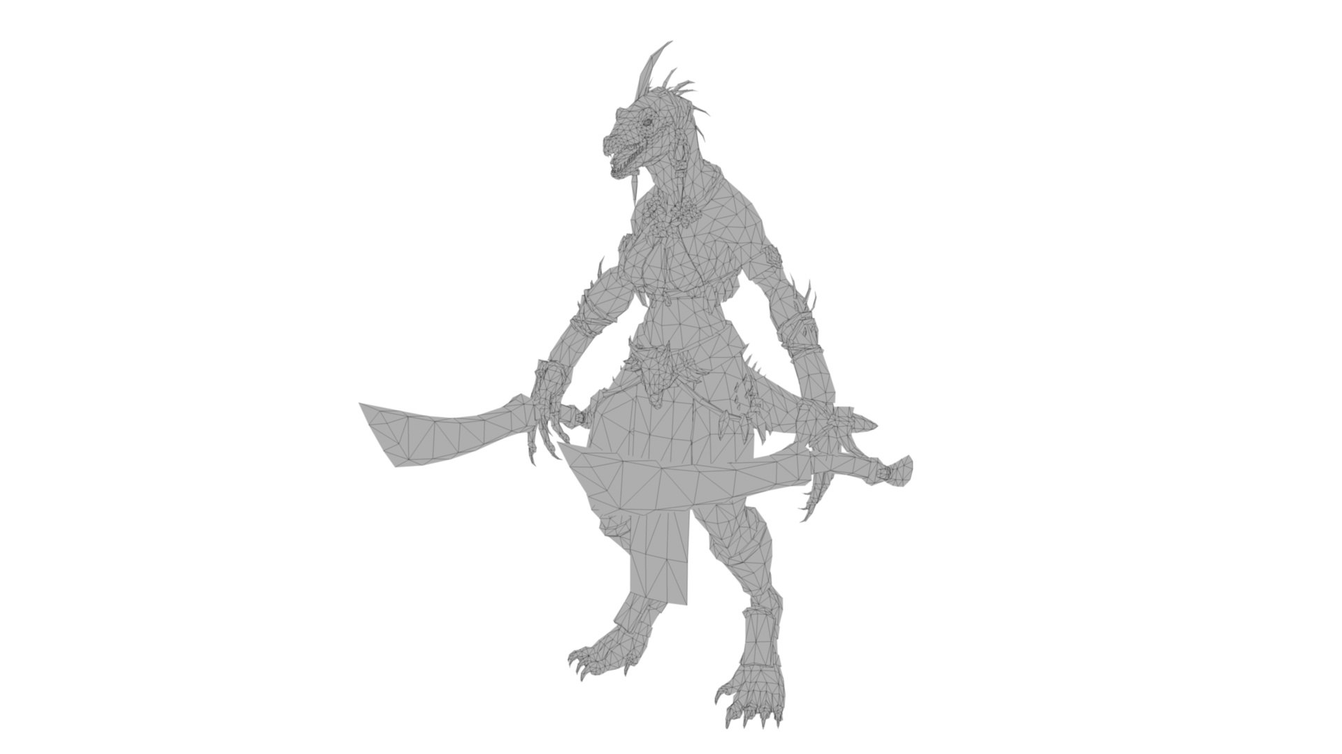Lizardmen Model - TurboSquid 1946303