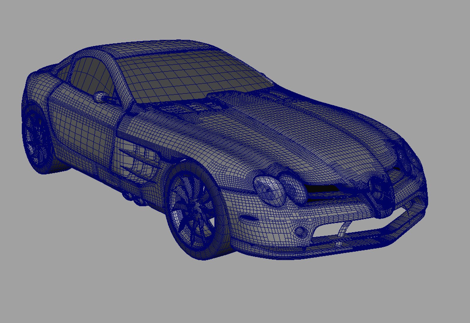 3d model slr mclaren