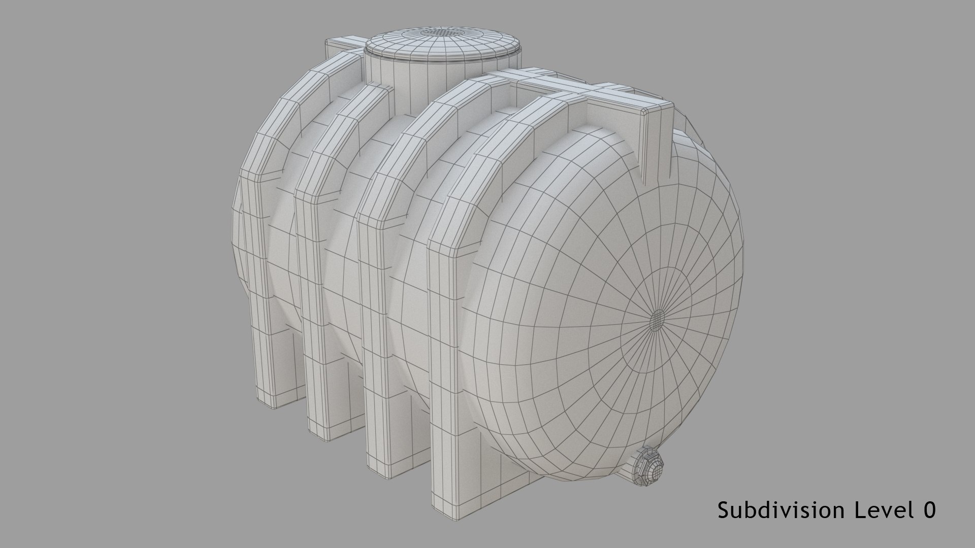 Water Tank 3D Model - TurboSquid 2007406