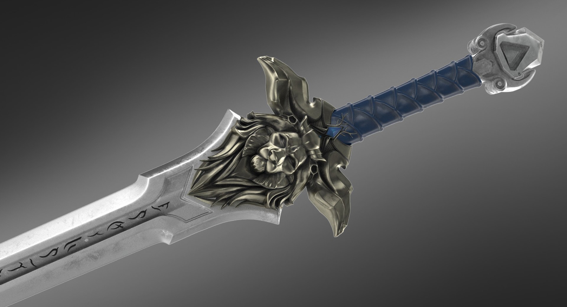 Warcraft Sword C4d