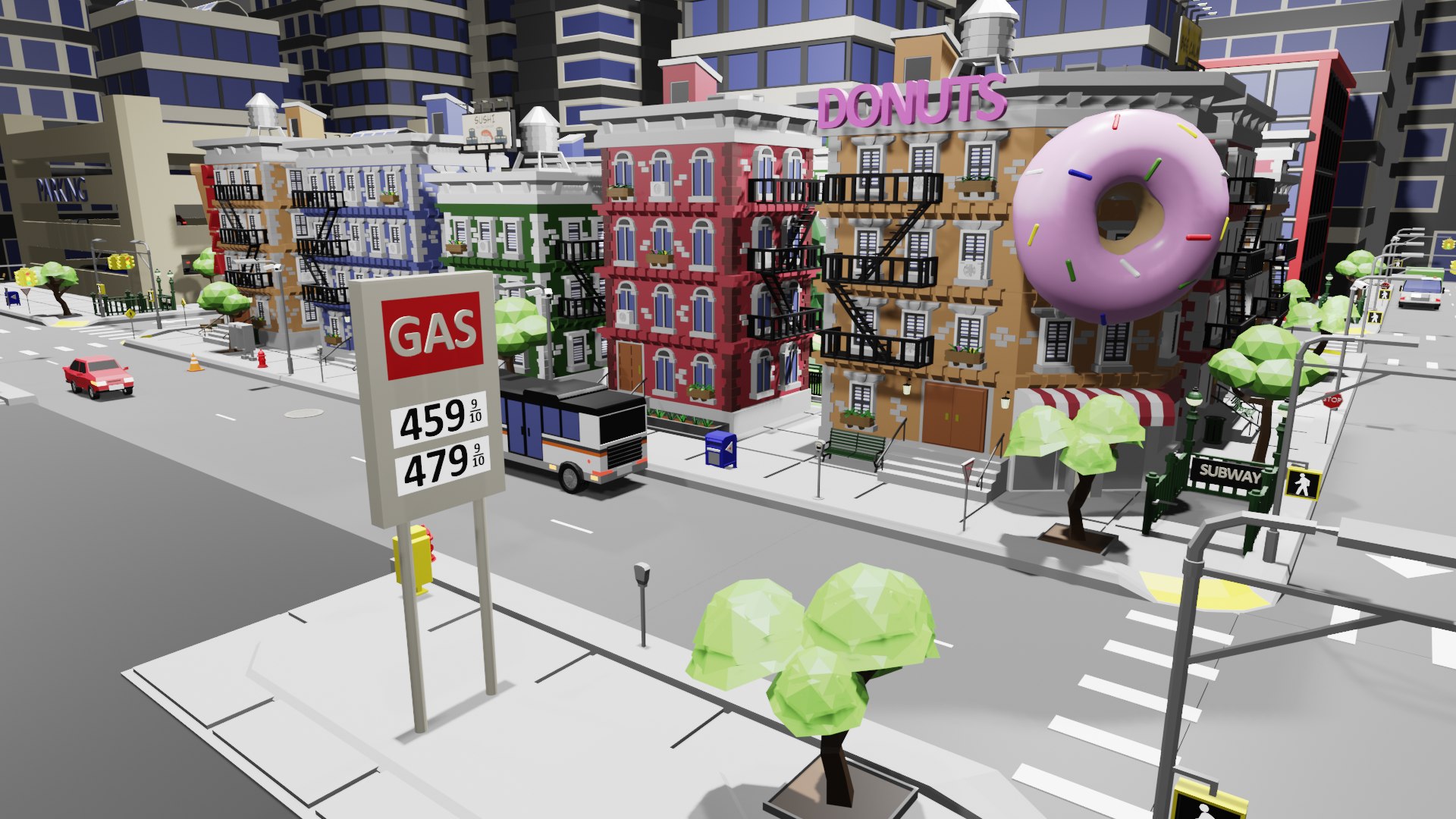 3D City Mega Pack Model - TurboSquid 2194303