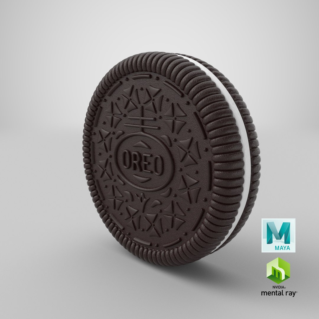 3D Model Oreo Biscuit - TurboSquid 1349670