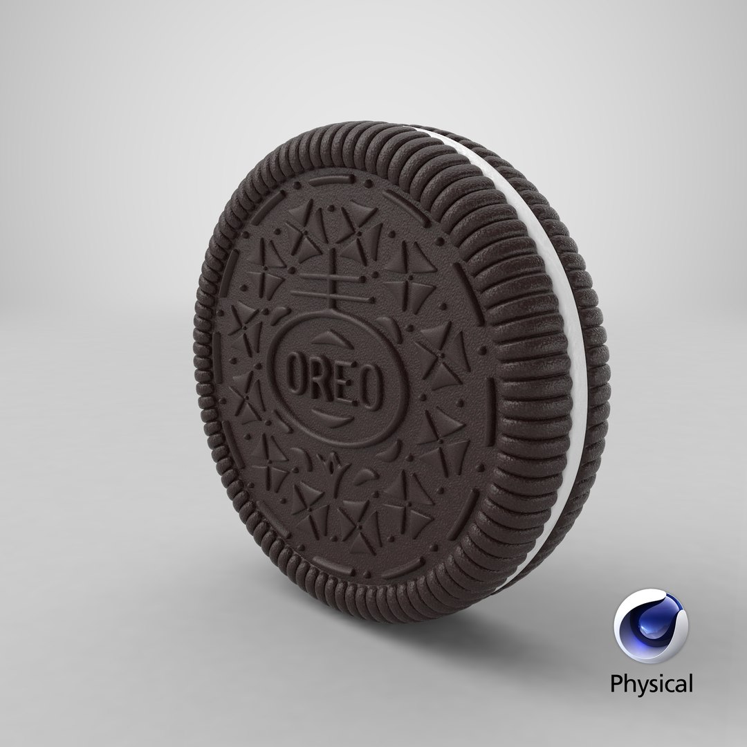 3D Model Oreo Biscuit - TurboSquid 1349670
