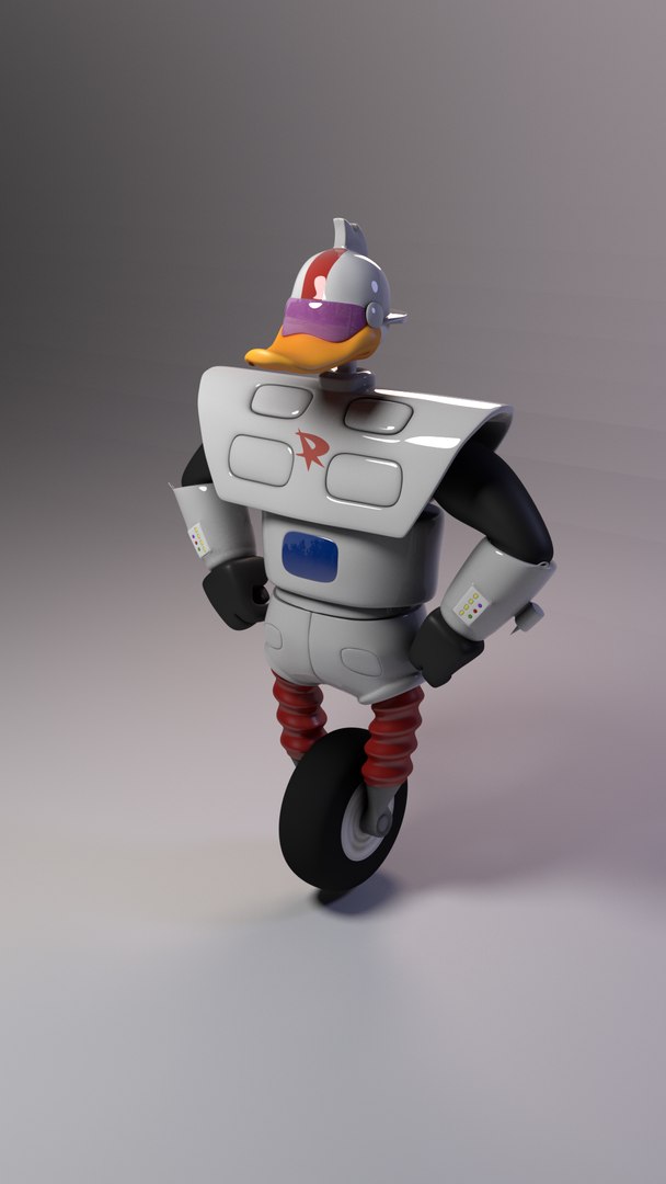 gizmoduck duck gizmo 3d fbx