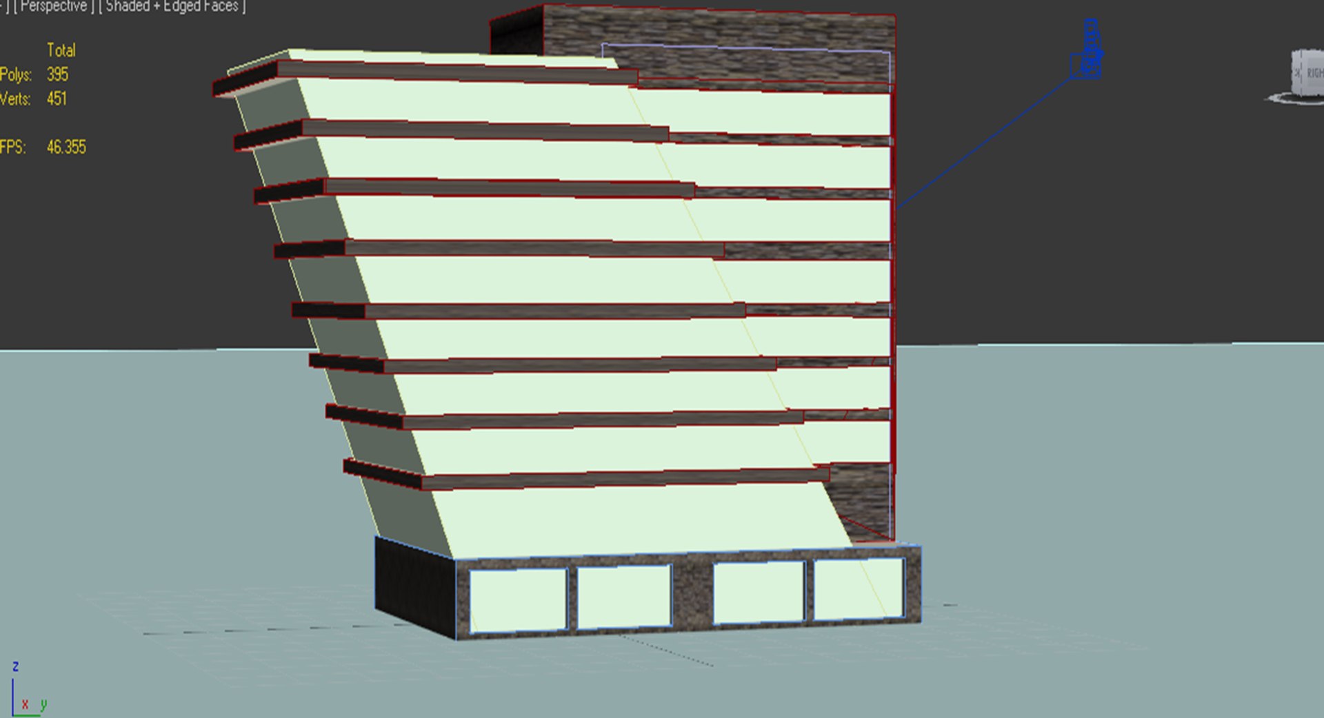 simple building 3d max