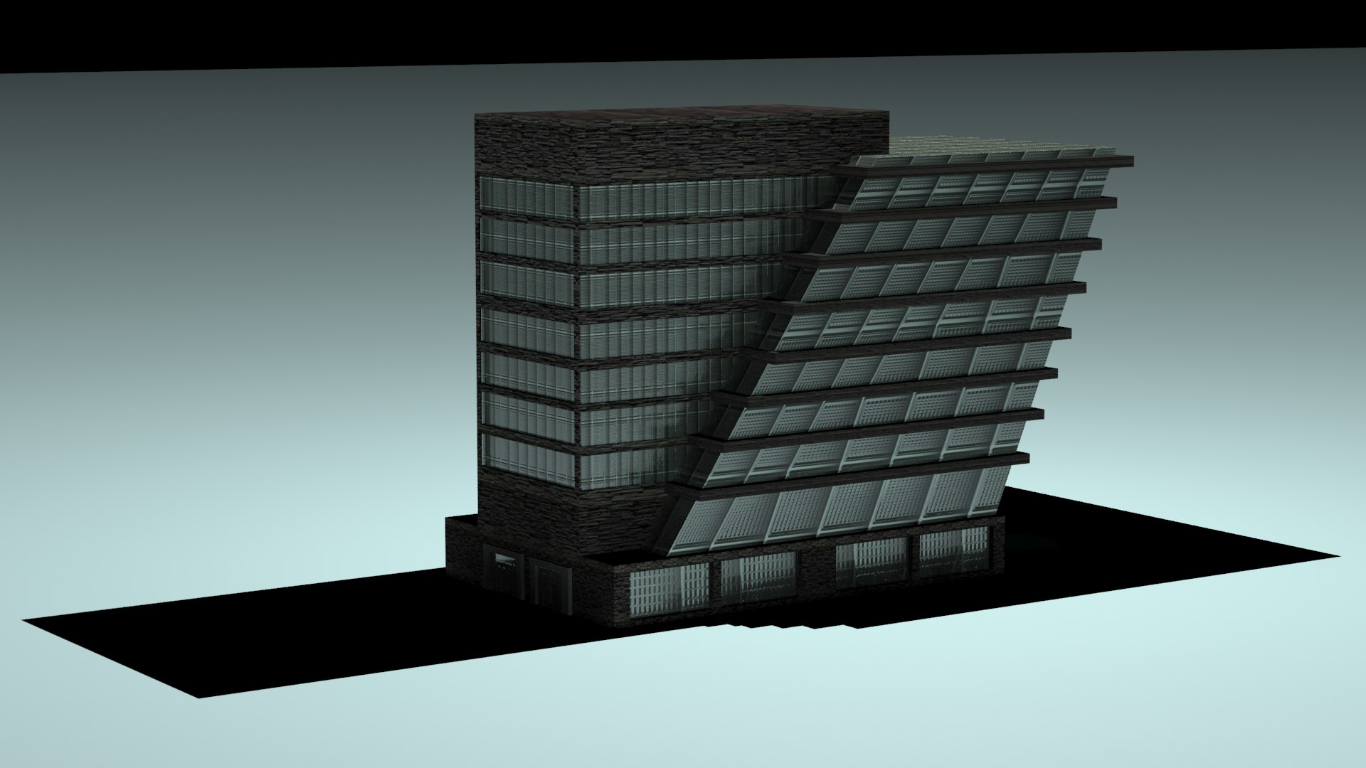 simple building 3d max