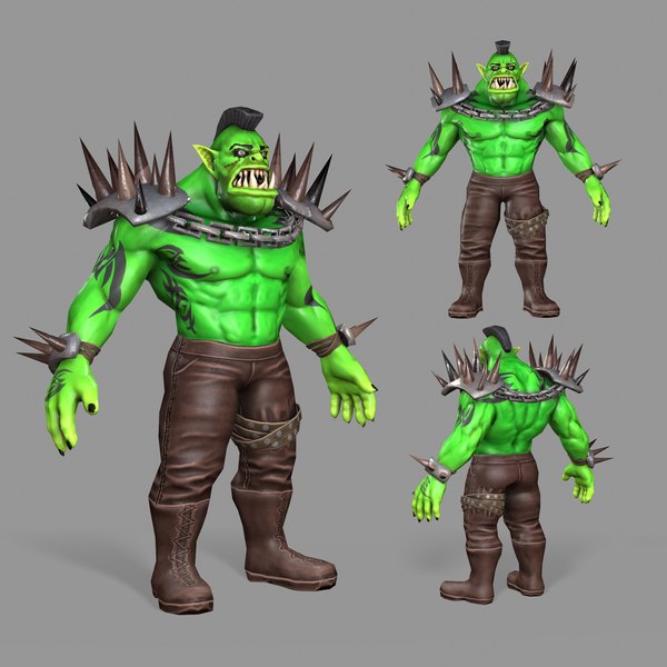 Orc 3D Models for Download | TurboSquid