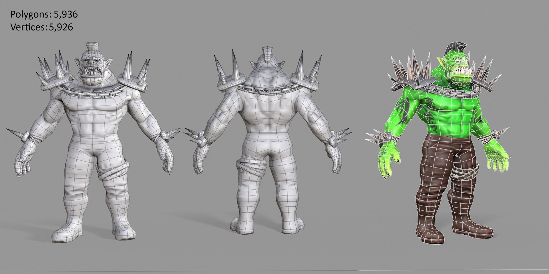 3D Real Orc Model - TurboSquid 1374318