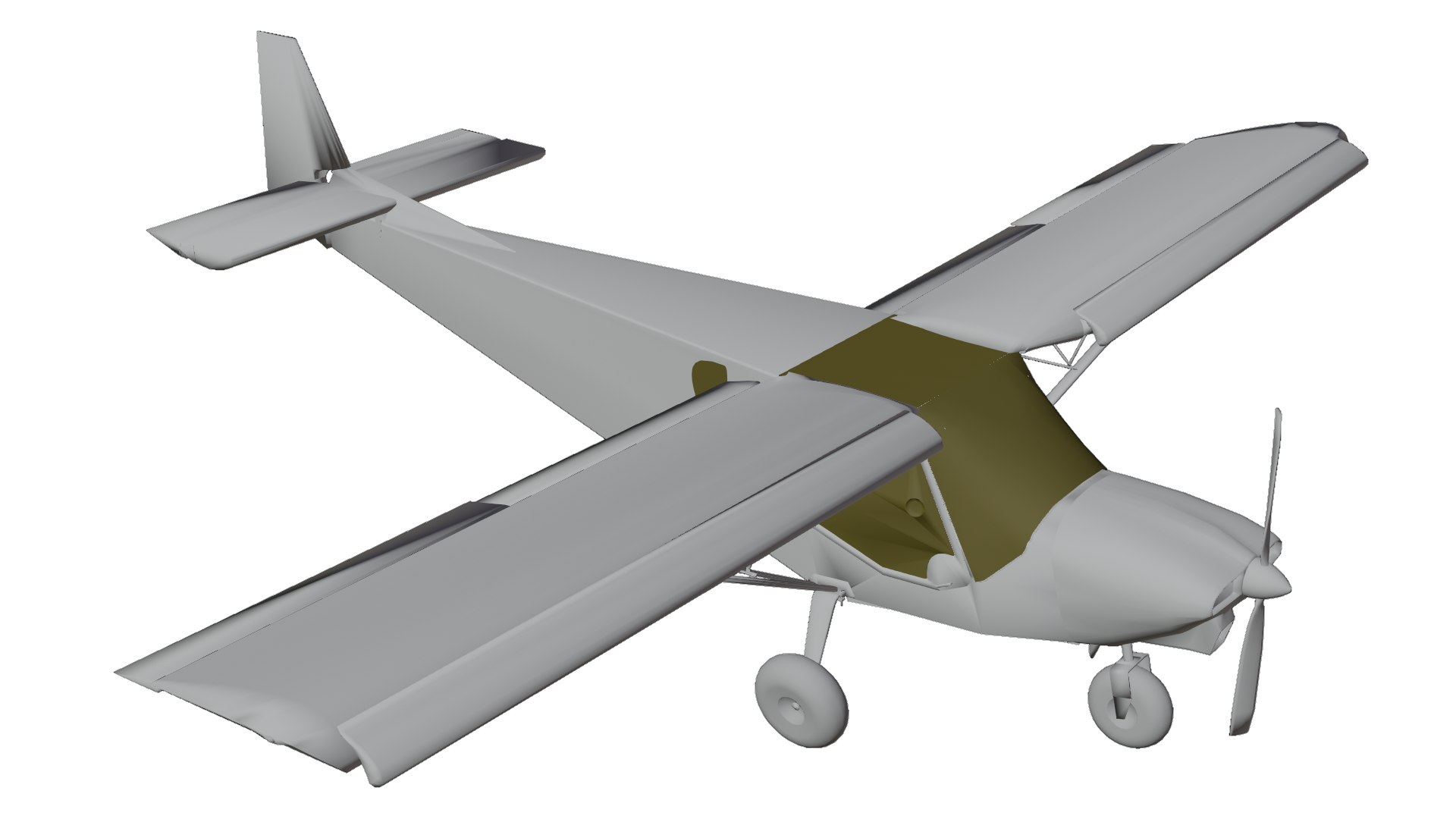 제니스 CH 750 STOL 3D 모델 - TurboSquid 2237349