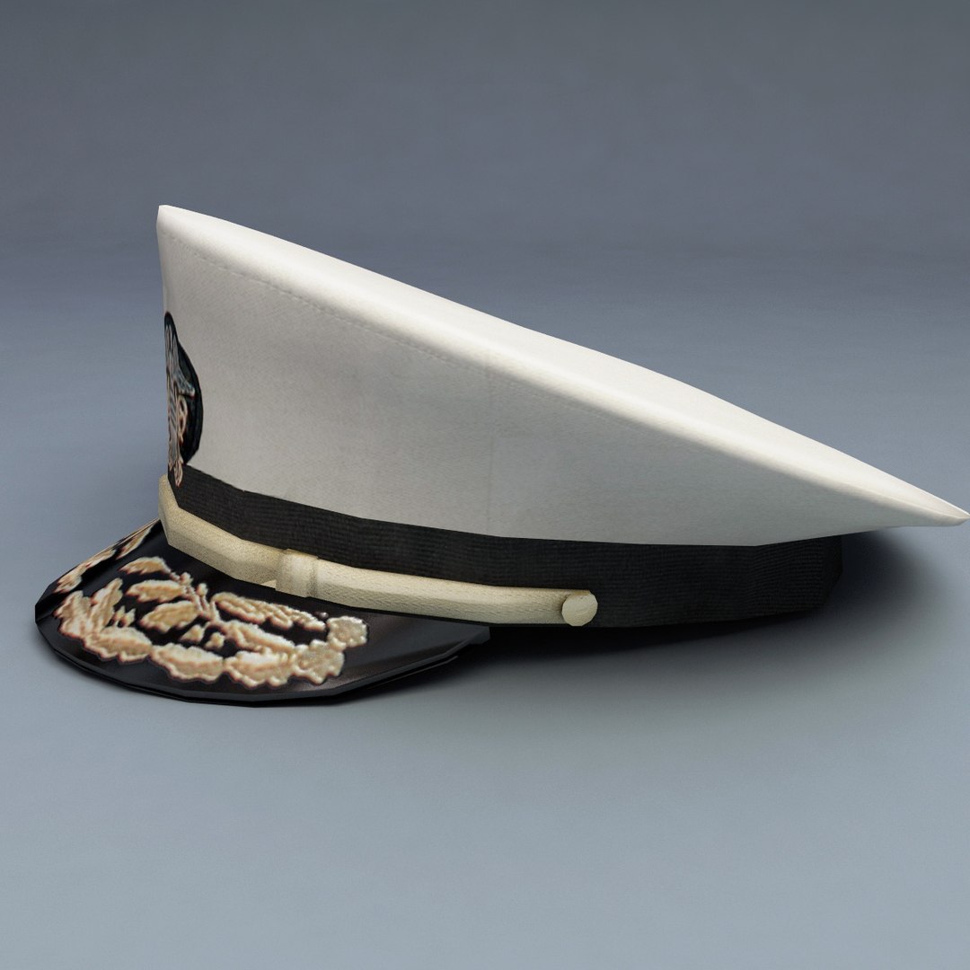 Admiral Hat 3d Max