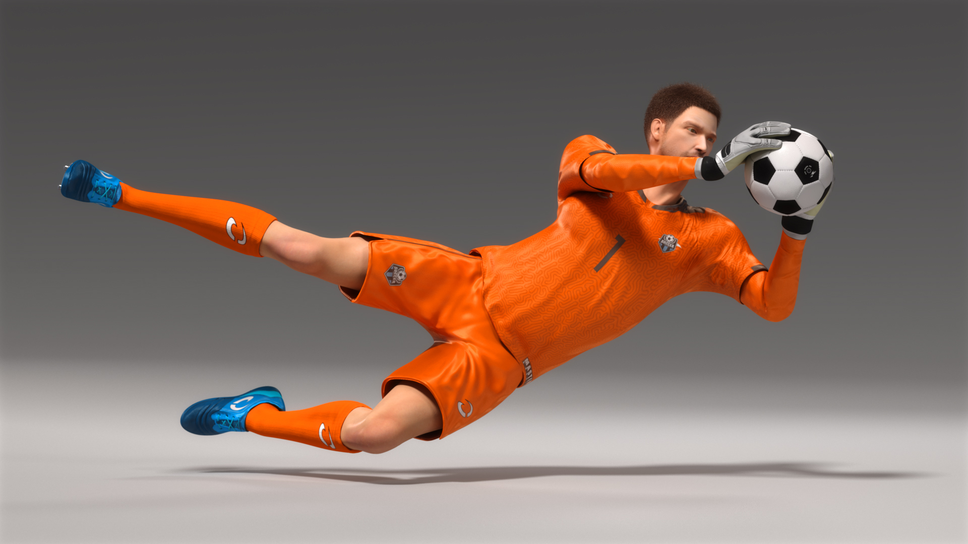 3D Male GoalkeeperAnimated HQ Model - TurboSquid 1887092
