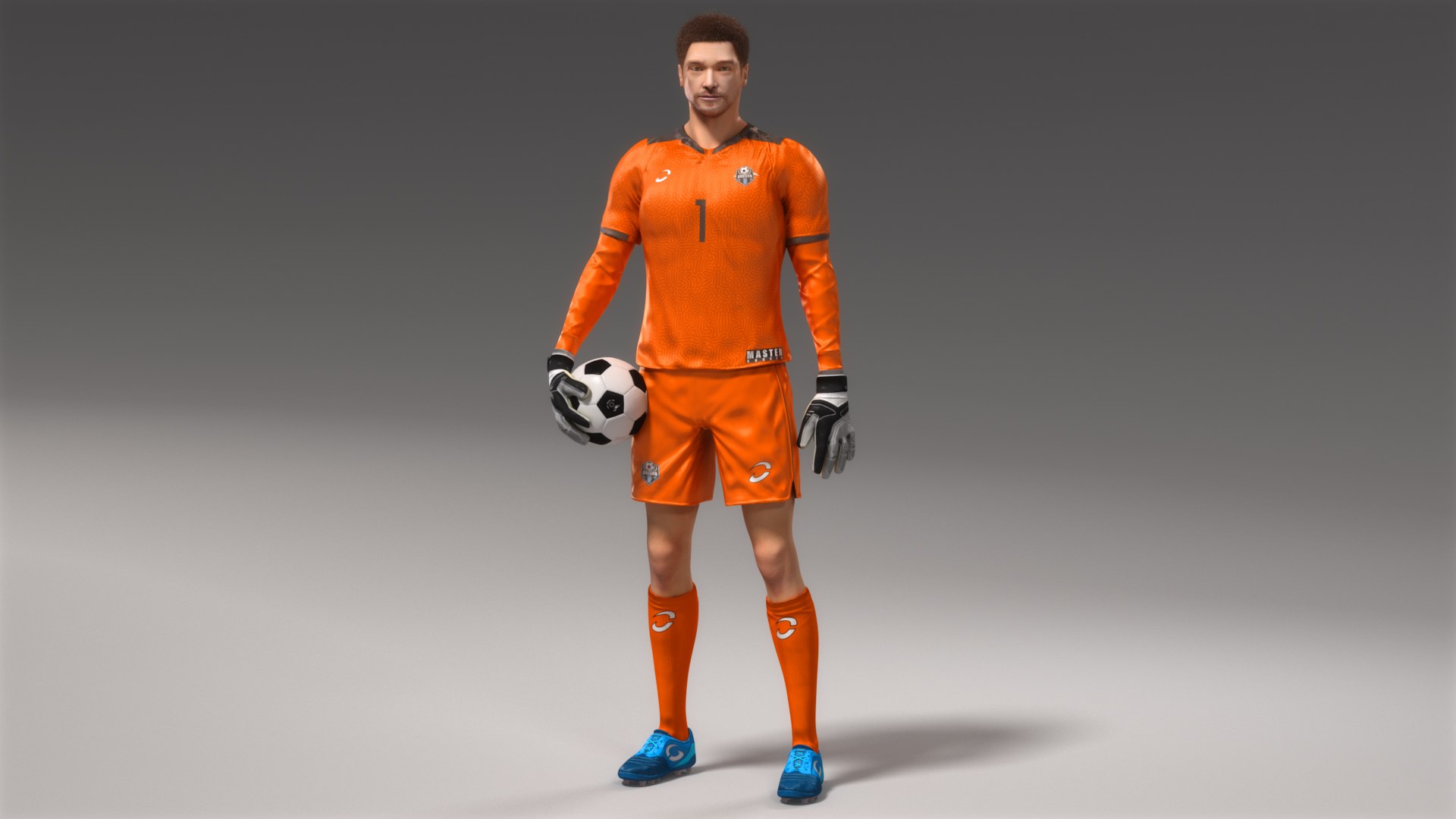 3D Male GoalkeeperAnimated HQ Model - TurboSquid 1887092