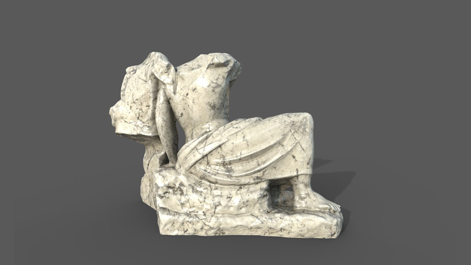 3D Cecrops And His Daughter Pandrosos Model - TurboSquid 1821903