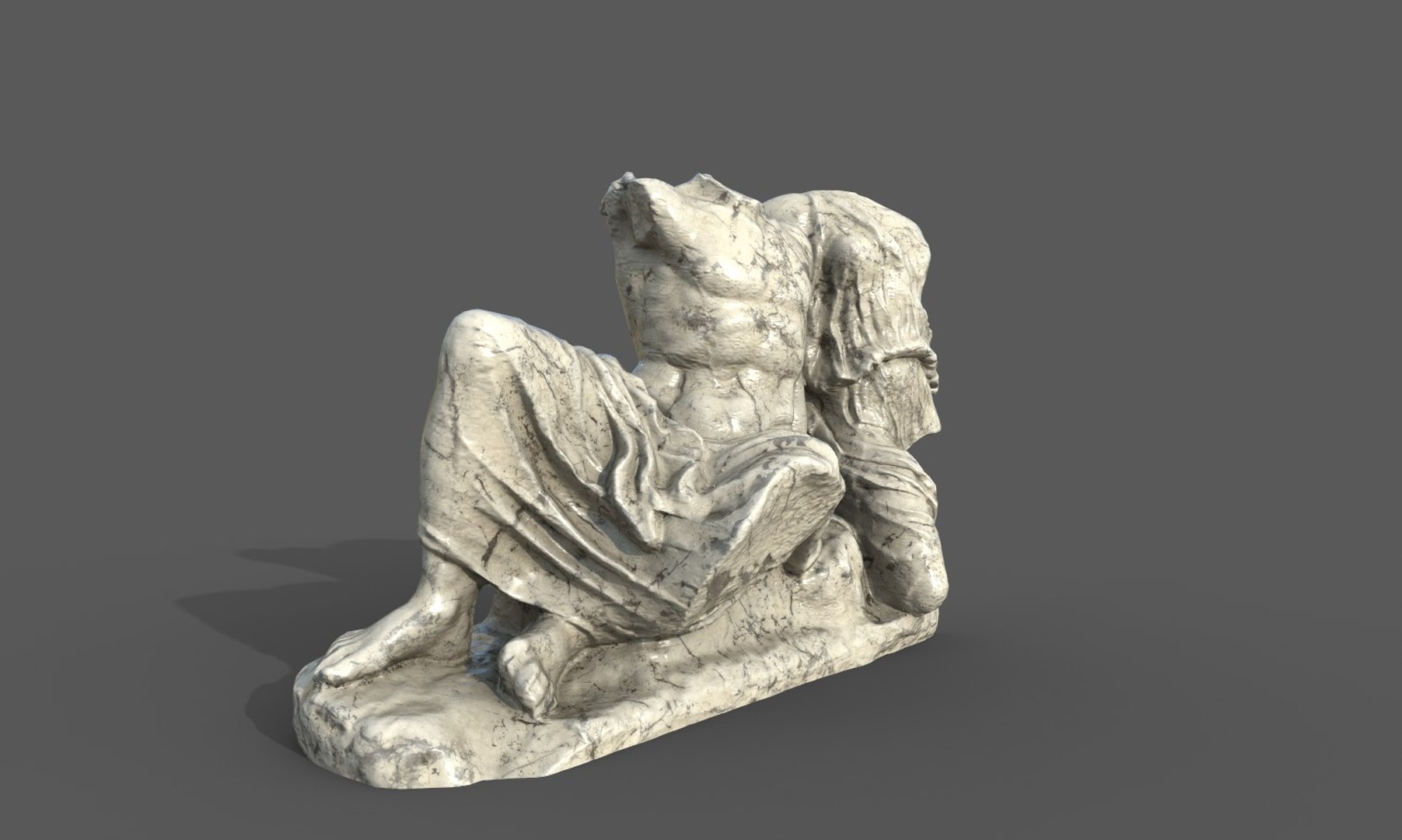 3D Cecrops And His Daughter Pandrosos Model - TurboSquid 1821903