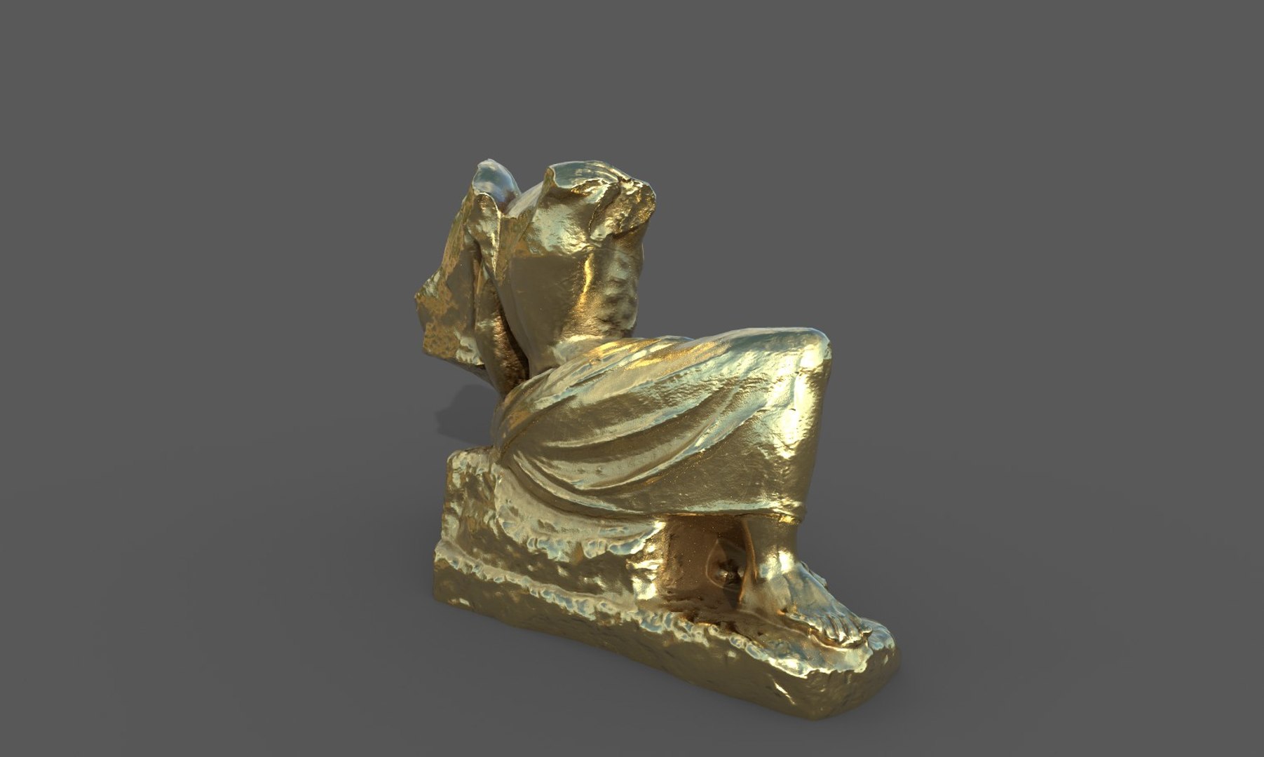 3D Cecrops And His Daughter Pandrosos Model - TurboSquid 1821903