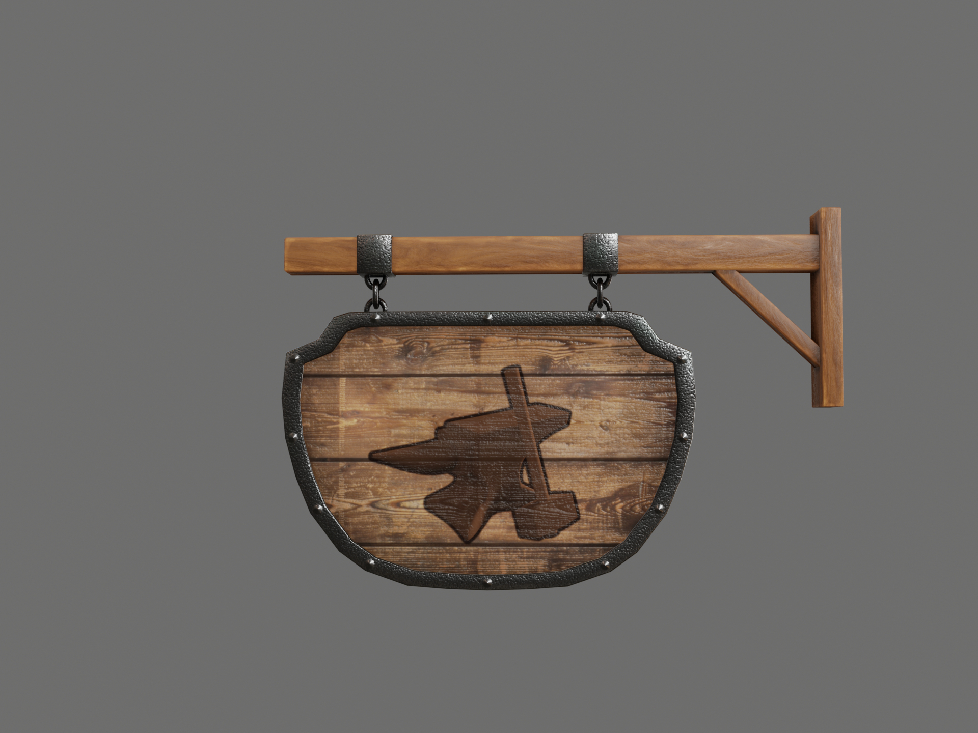 3D model sign - TurboSquid 1675887