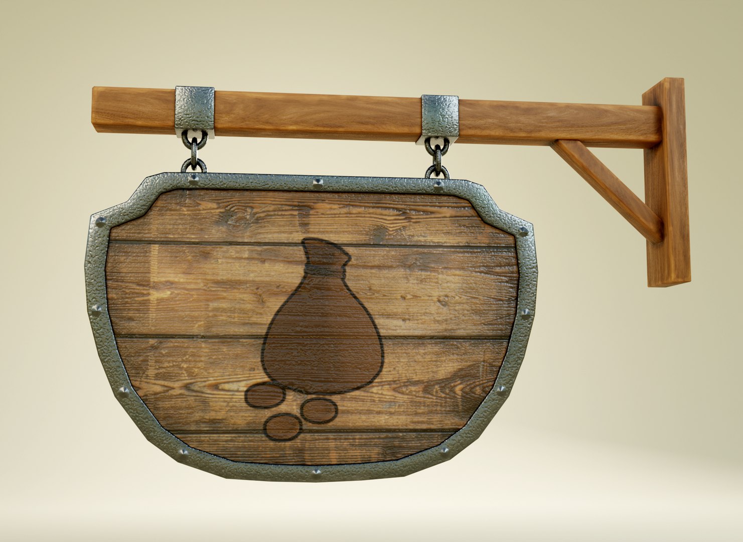 3D Model Sign - TurboSquid 1675887