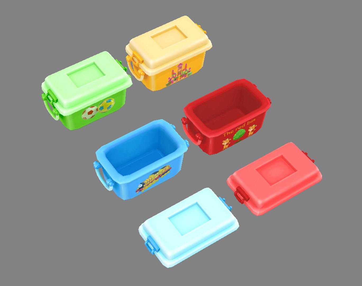 3D Storage Box - TurboSquid 1702915