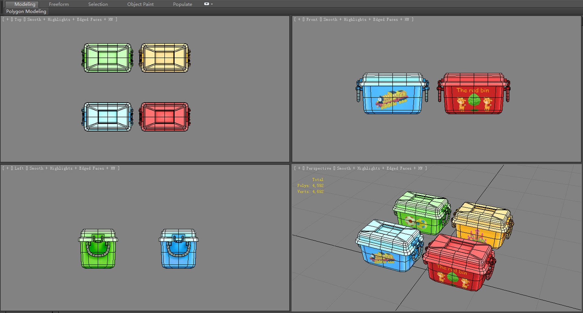 3D Storage Box - TurboSquid 1702915