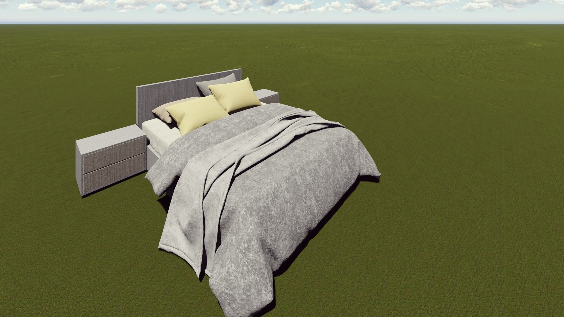 New Bed 01 3D - TurboSquid 1781046