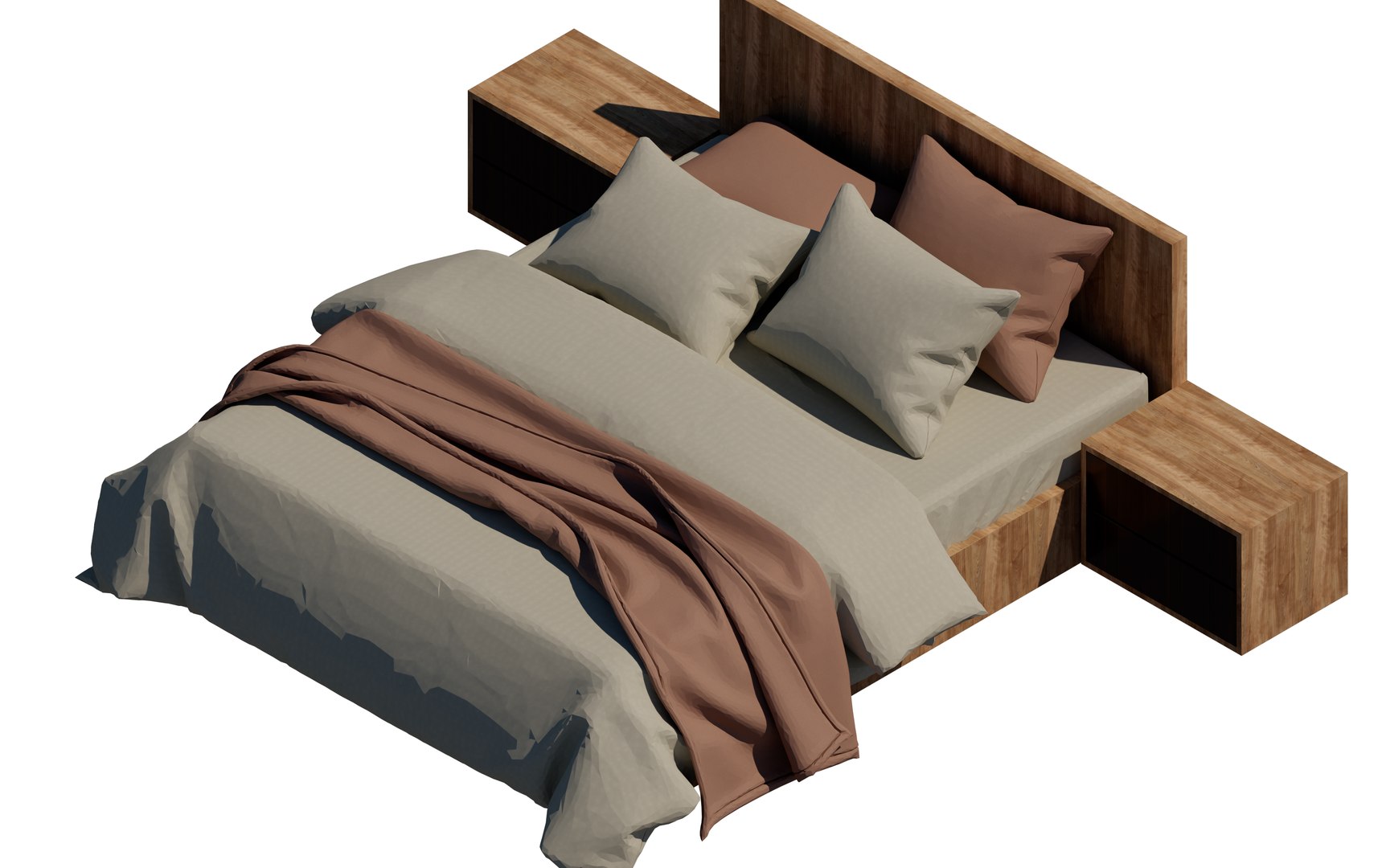 New Bed 01 3D - TurboSquid 1781046