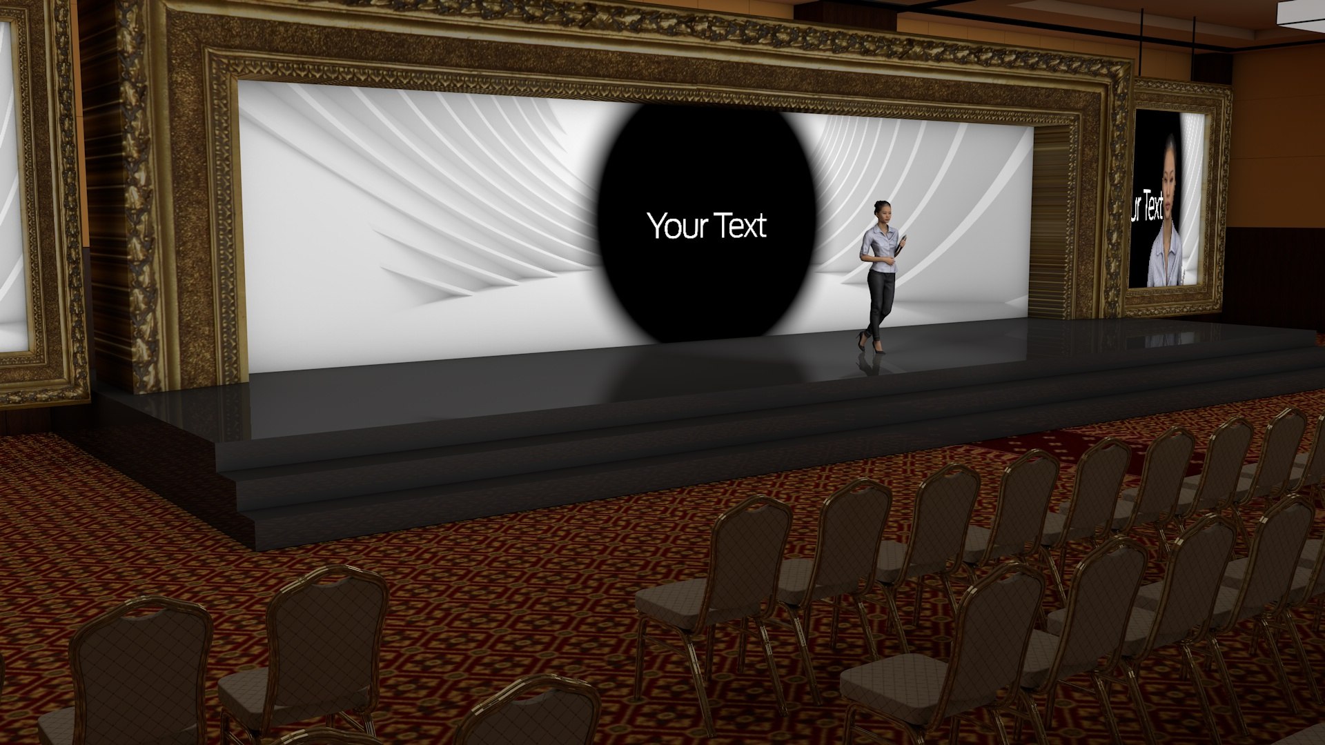 3D Meeting Room Model - TurboSquid 1591066