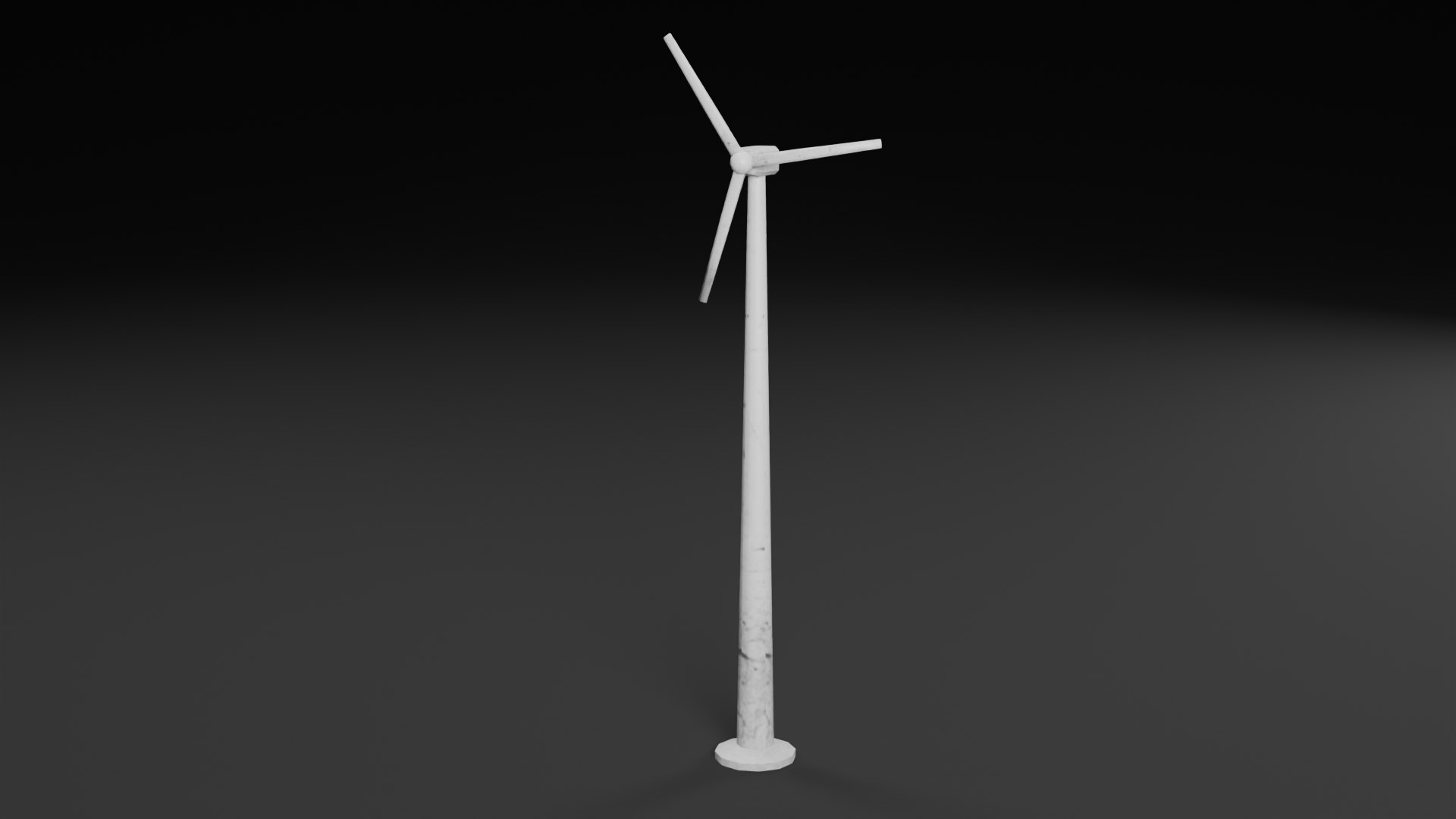 3D Low Poly Wind Turbine - TurboSquid 2344324