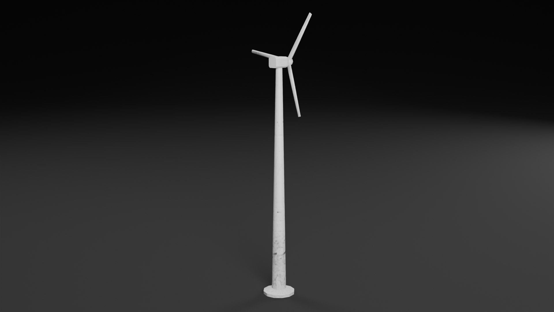 3D Low Poly Wind Turbine - TurboSquid 2344324