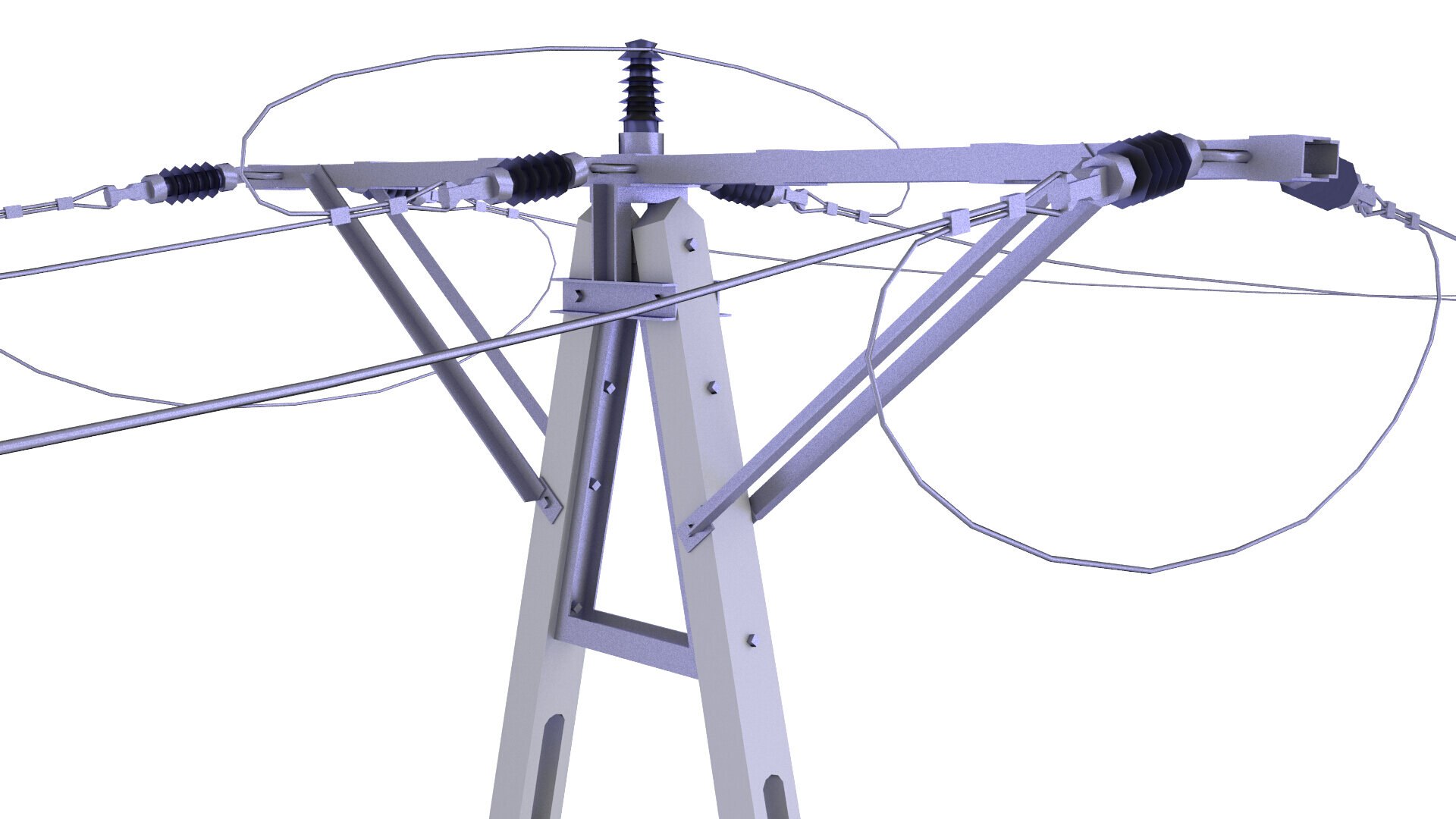 3D High Voltage Electric Pole Game Simulator Mods 17 Model - TurboSquid ...