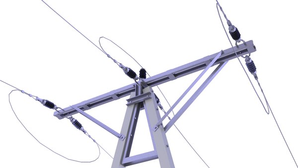 3D High Voltage Electric Pole Game Simulator Mods 17 model - TurboSquid ...