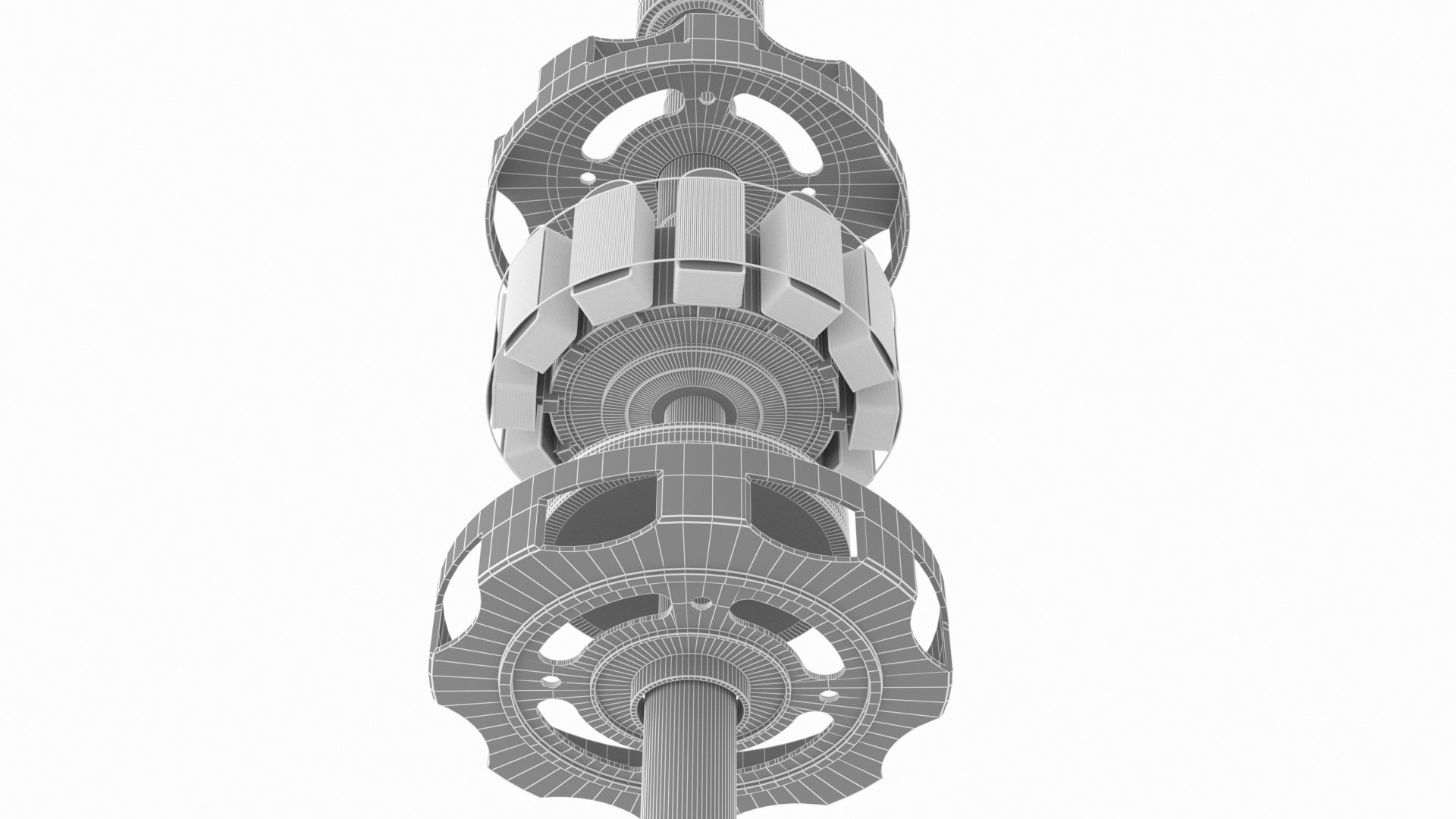 3D Electro Motor 1 Model - TurboSquid 2397816