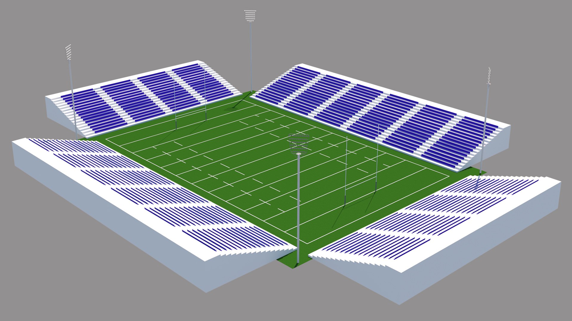 3D Sports Ground Pack - TurboSquid 1977100