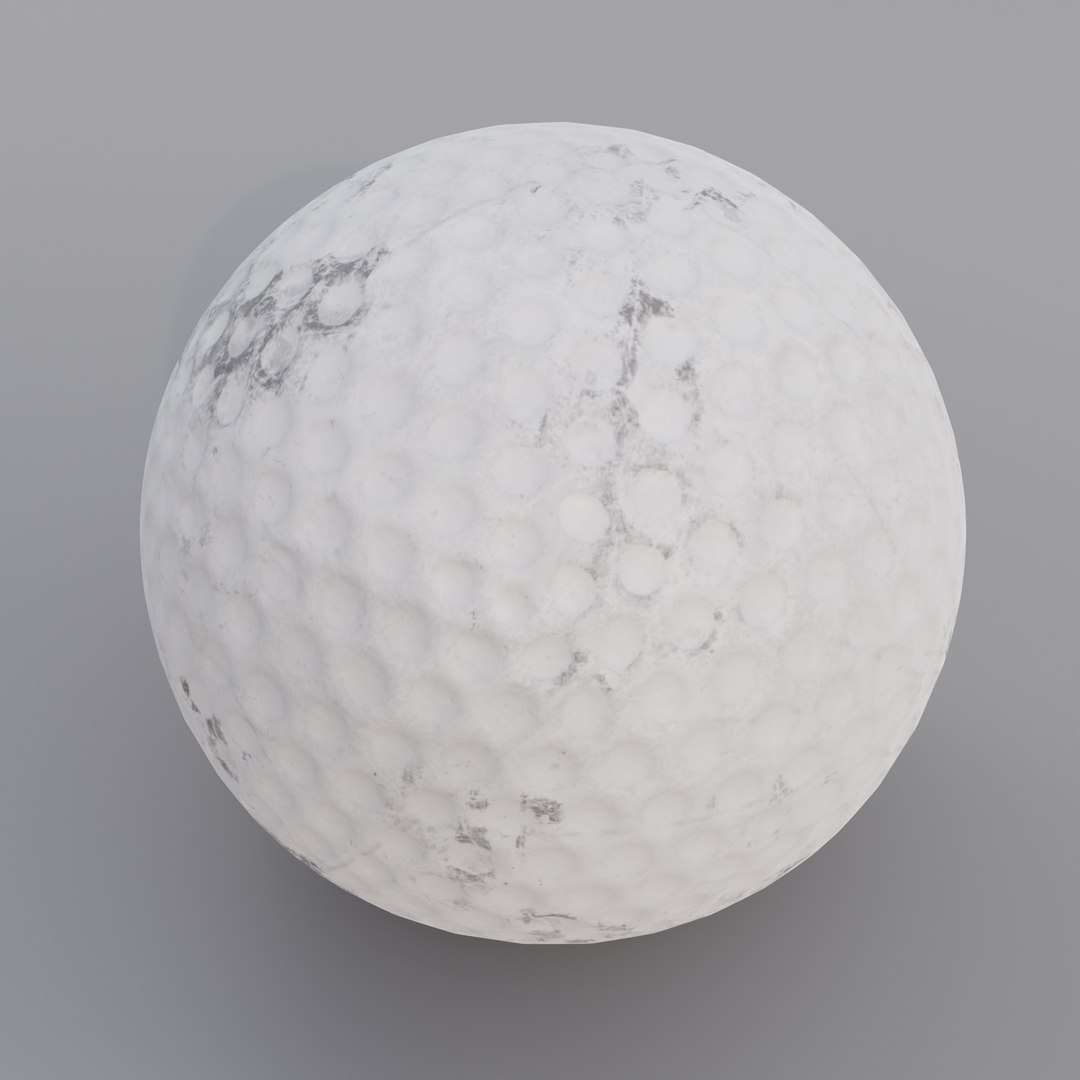 3D Golf Ball - TurboSquid 2092330