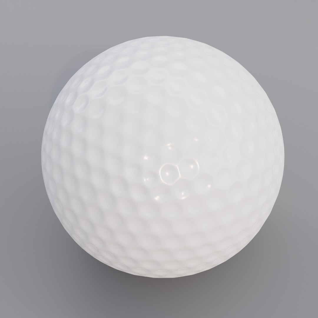 3D Golf Ball - TurboSquid 2092330