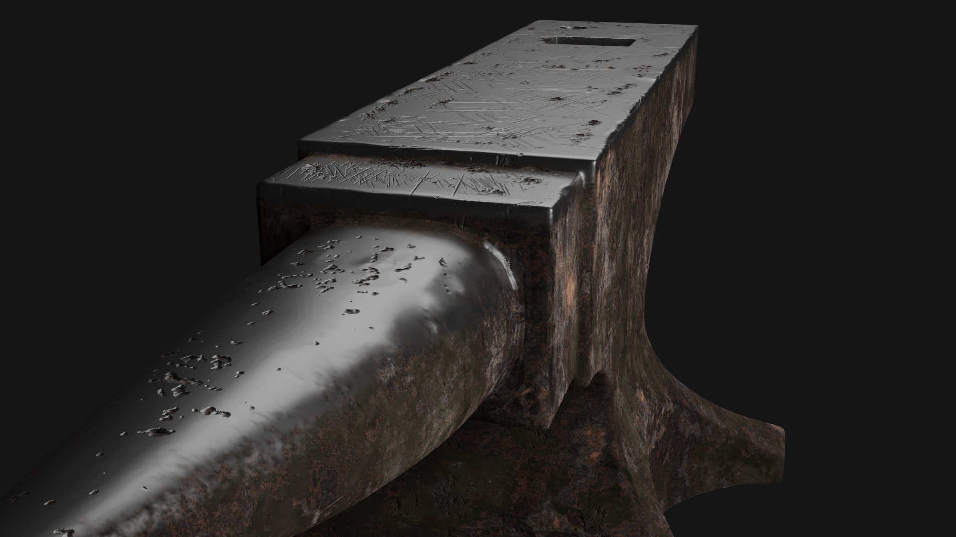 Rusty Anvil Industrial 3D - TurboSquid 1636574