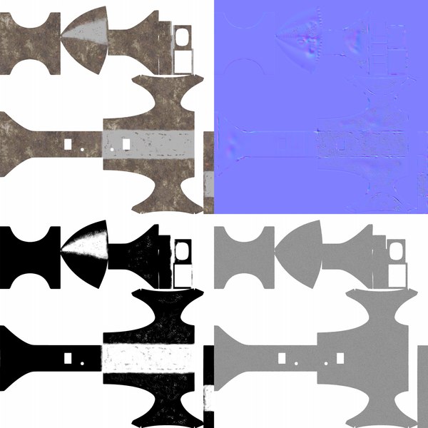 Rusty anvil industrial 3D - TurboSquid 1636574