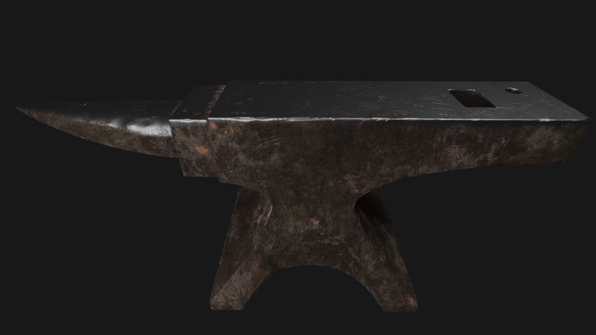 Rusty Anvil Industrial 3D - TurboSquid 1636574