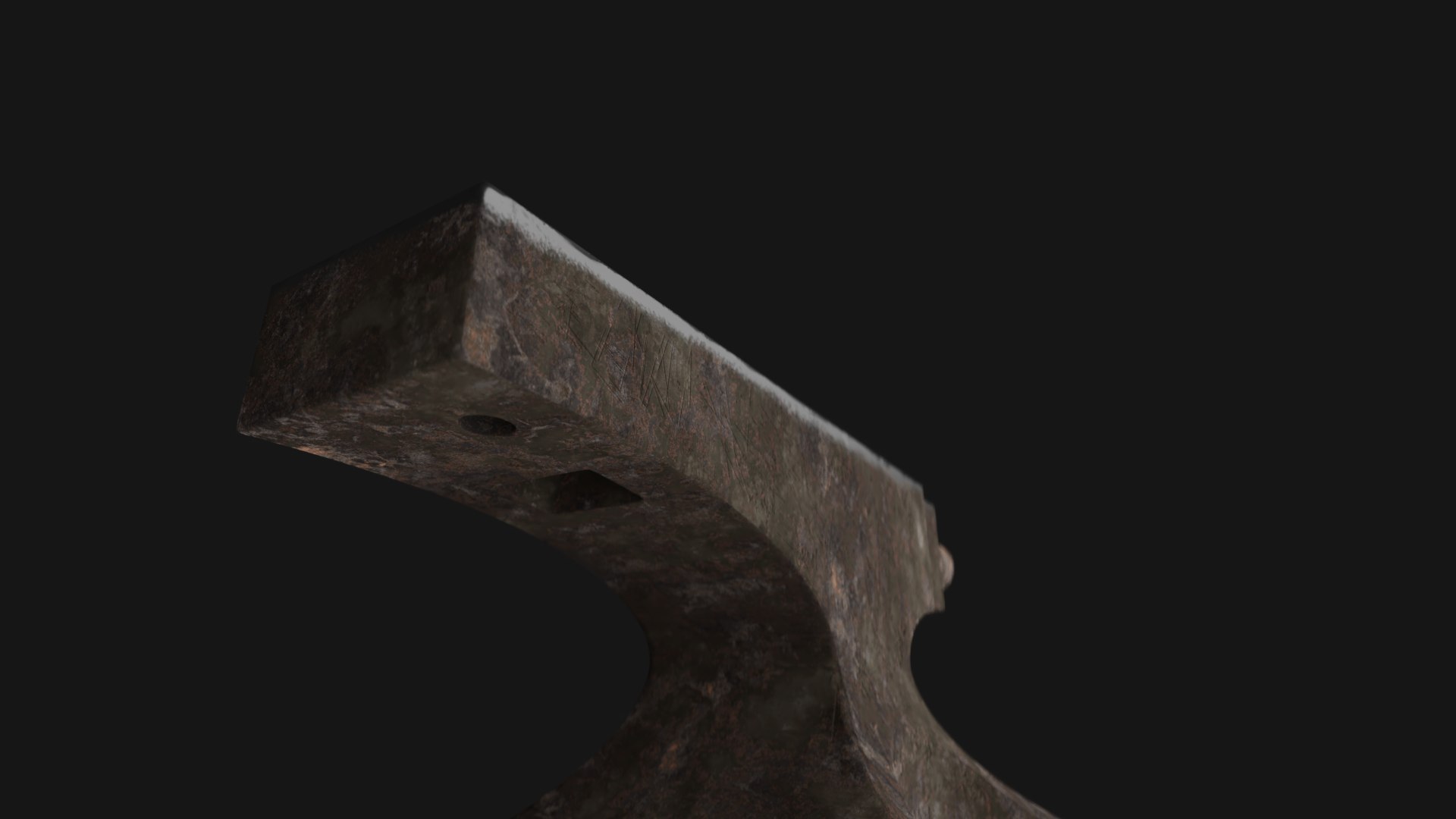 Rusty Anvil Industrial 3D - TurboSquid 1636574