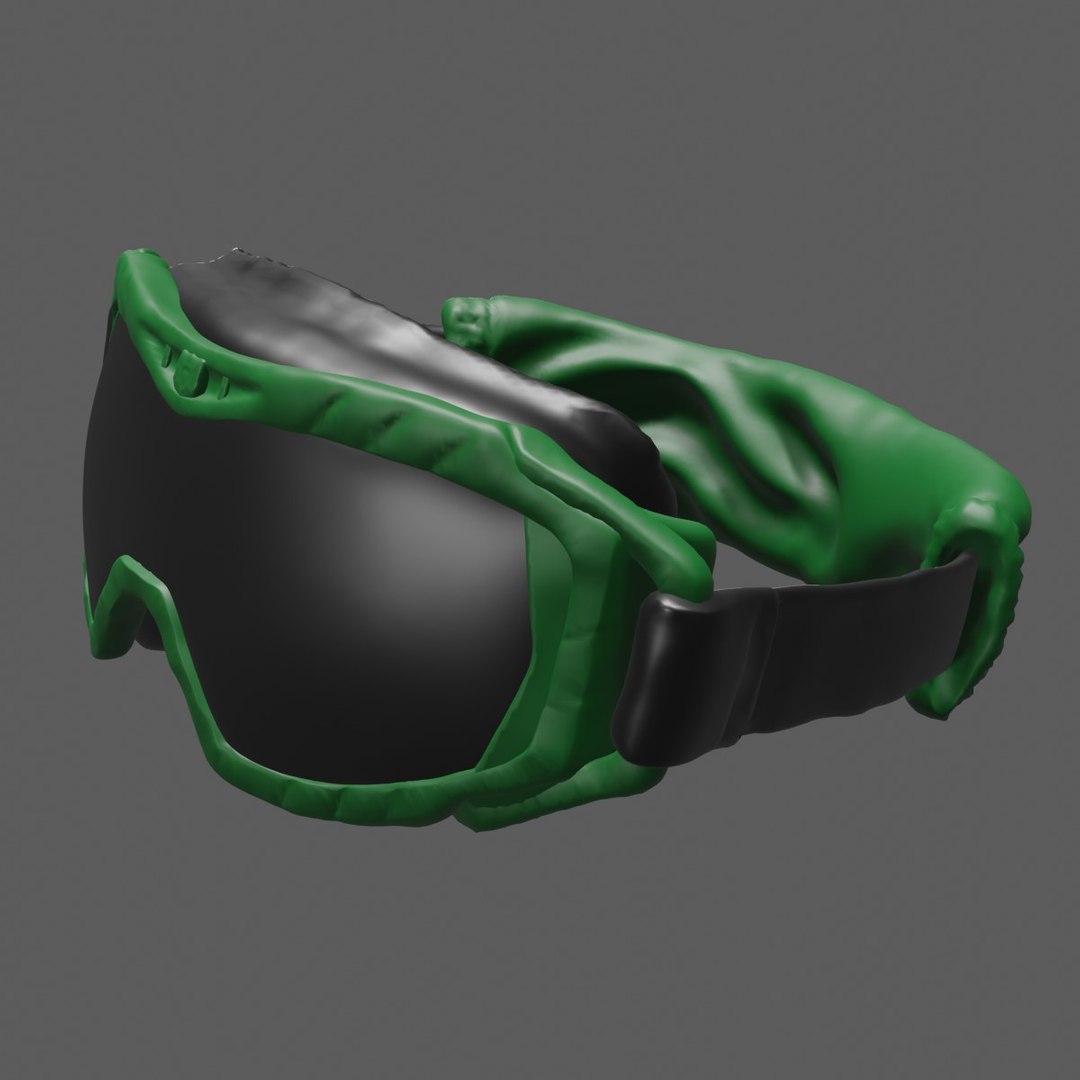 3D Army Tactical Goggle Model - TurboSquid 1778693
