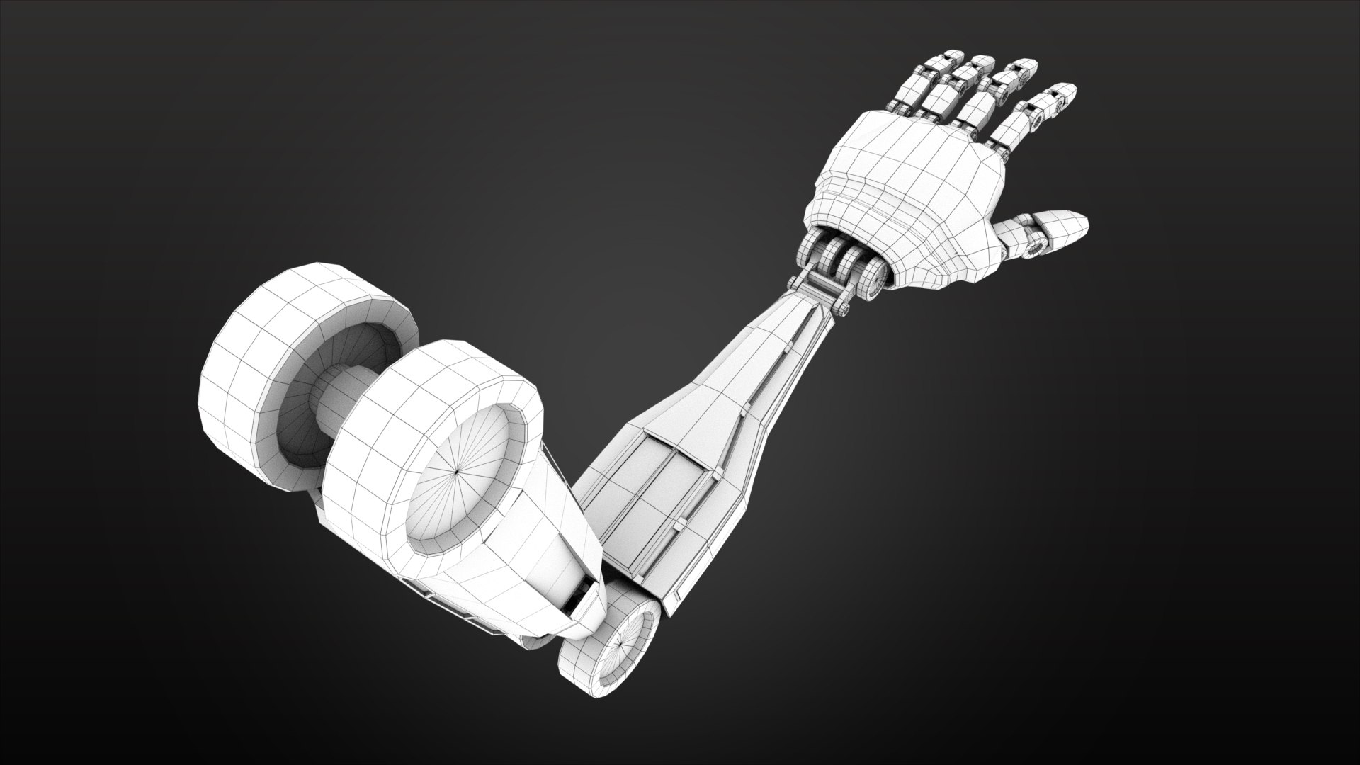 3D Robotic Hand Model - TurboSquid 1575272