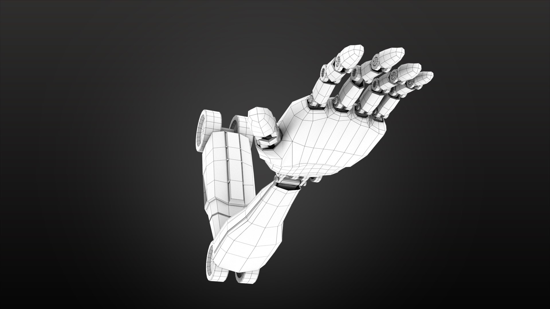 3D Robotic Hand Model - TurboSquid 1575272