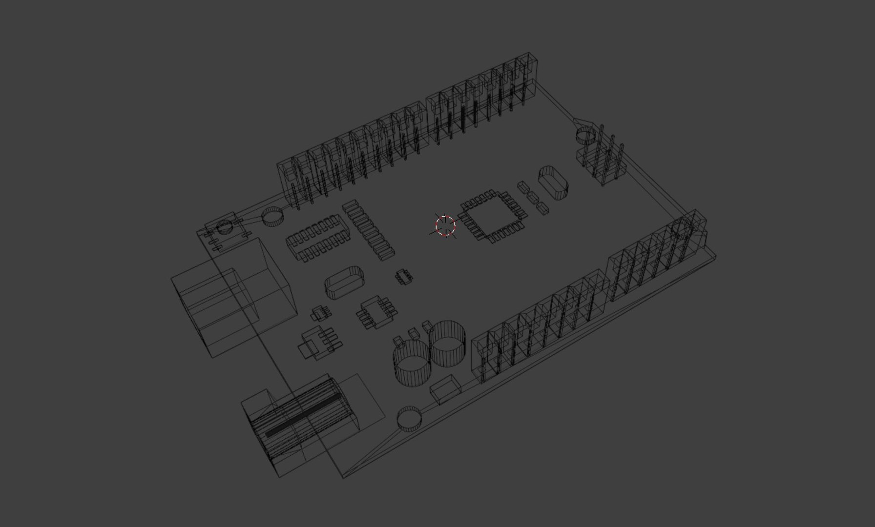 3d Arduino Uno R3 Turbosquid 2282833