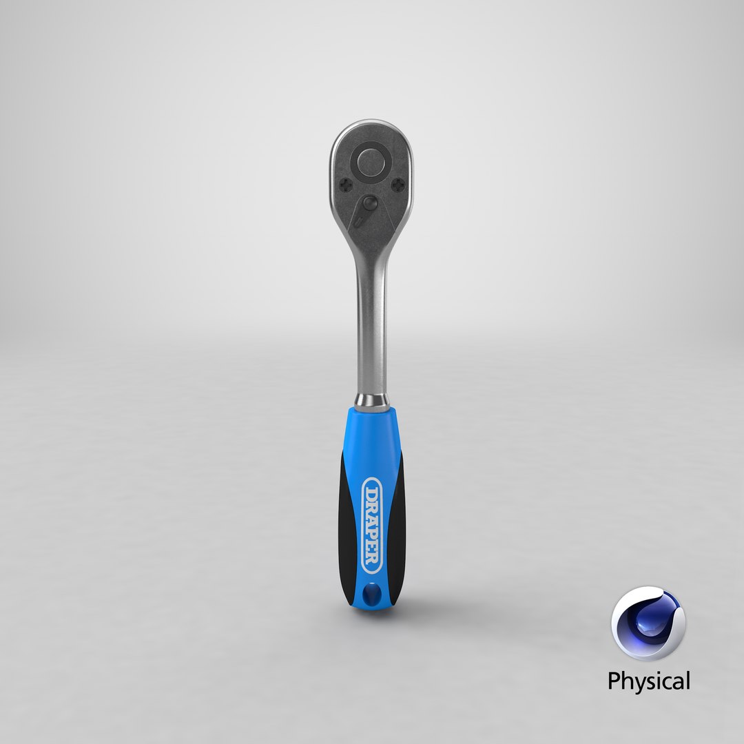 3D Detailed Socket Wrench Model - TurboSquid 2150820