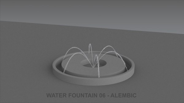 modelo 3d Fuente de agua 06 - Animada - TurboSquid 2182382