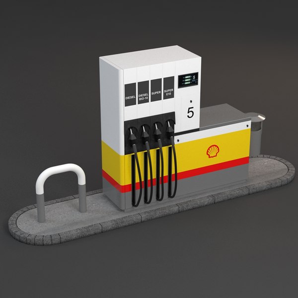 3d gas pump shell