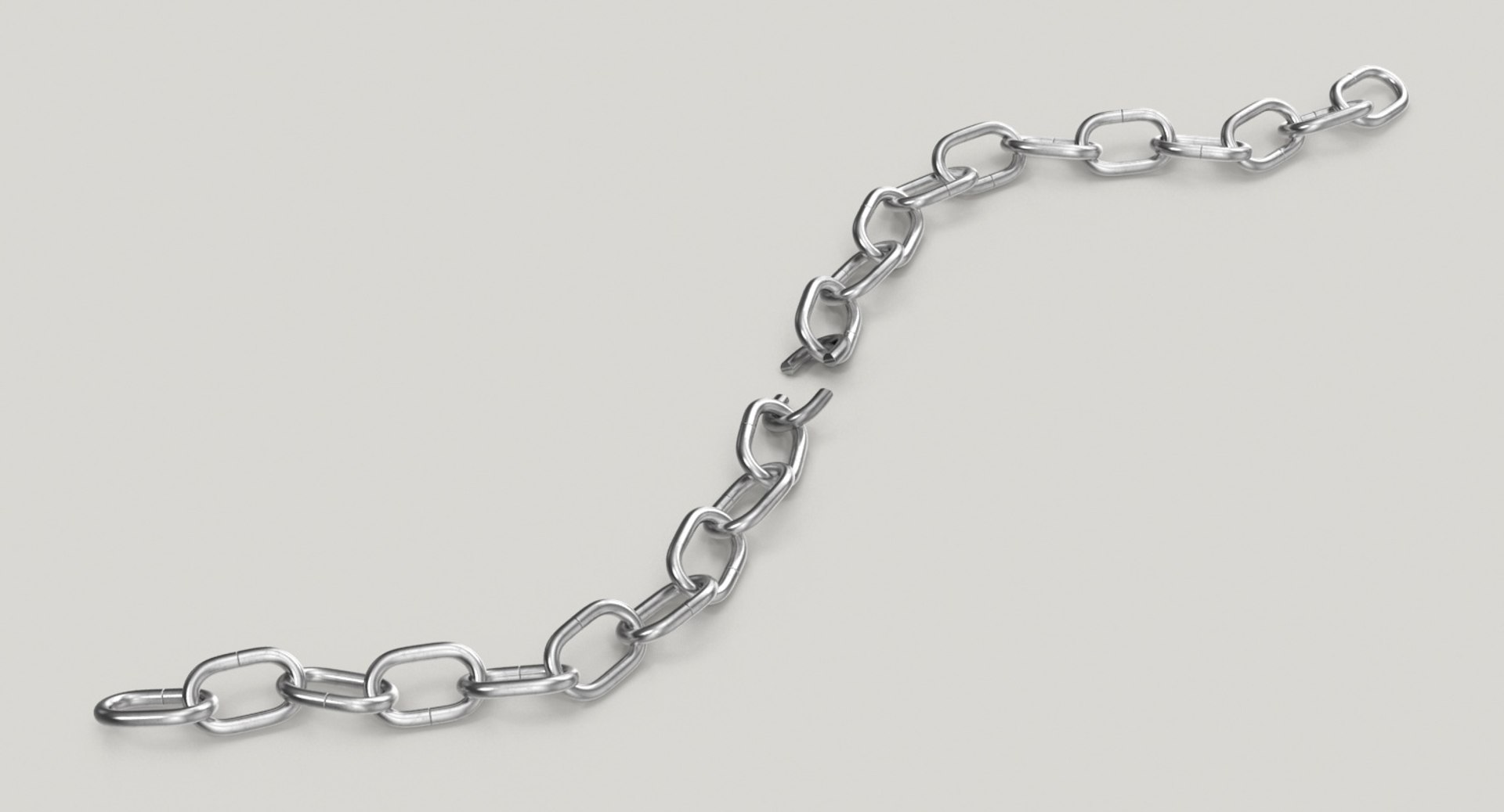 Broken Chain 3d Model